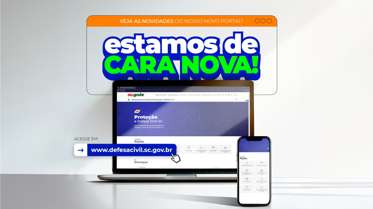 Secretaria da Proteção e Defesa Civil de Santa Catarina Lança Novo ...