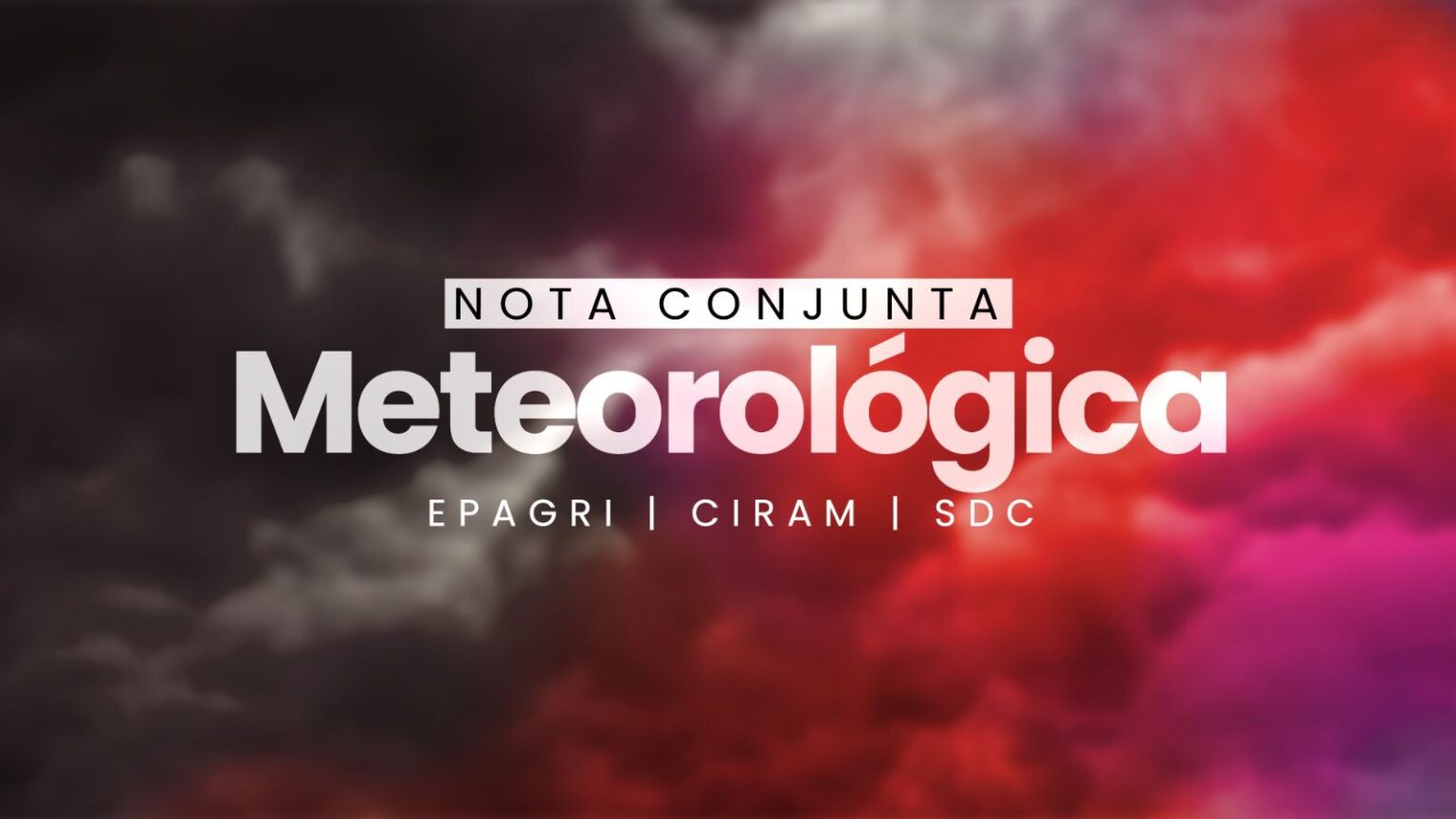 ATUALIZAÇÃO: NOTA METEOROLÓGICA SDC/SC e EPAGRI - Chuva Persistente e ...