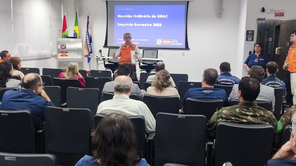 Proteção e Defesa Civil realiza encontro do Grupo de Ações Coordenadas ...